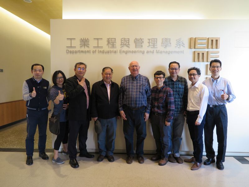 Omega期刊主編Benjamin Lev蒞臨交大管院-國立陽明交通大學管理學院